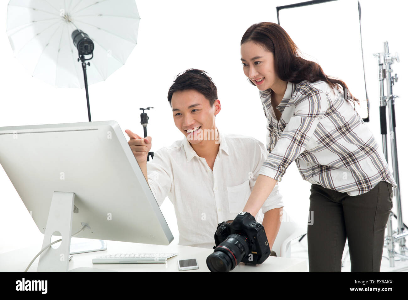 Portrait of photographer and designer Stock Photo - Alamy