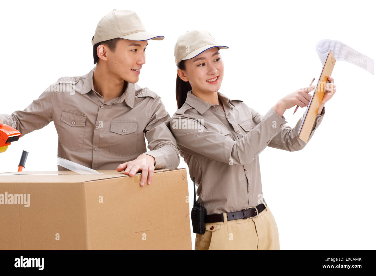 Cardboard boxes clipboard hi-res stock photography and images - Alamy