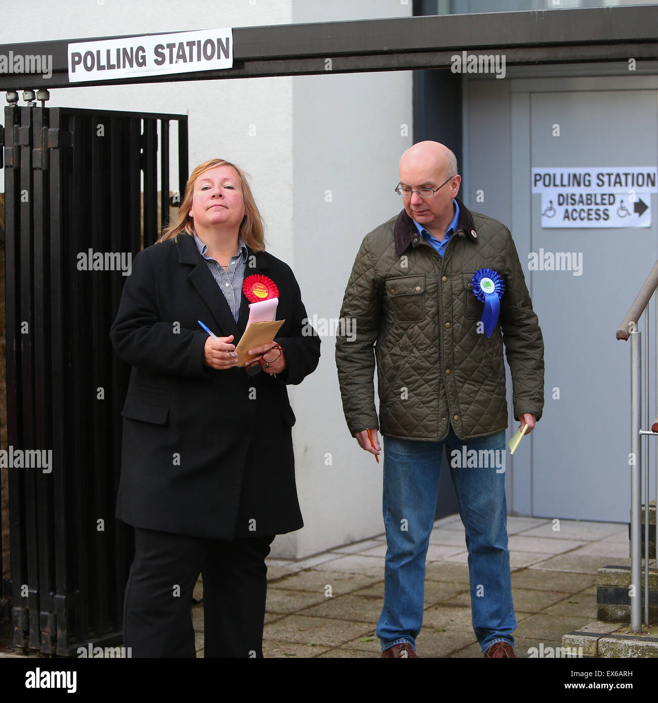 General election polls london hi-res stock photography and images - Alamy