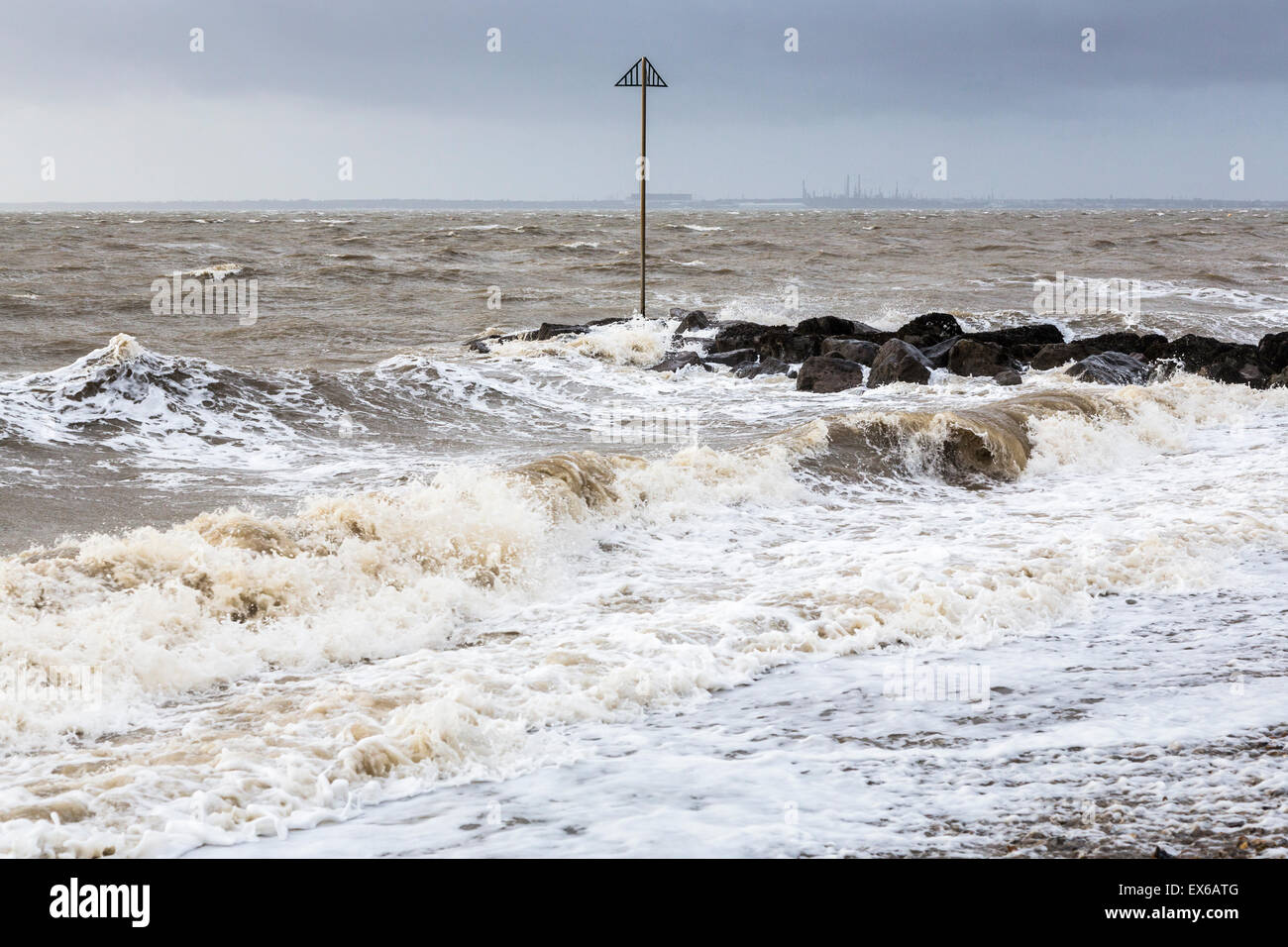 Stormy Dark Sky Rough Sea High Resolution Stock Photography and Images ...