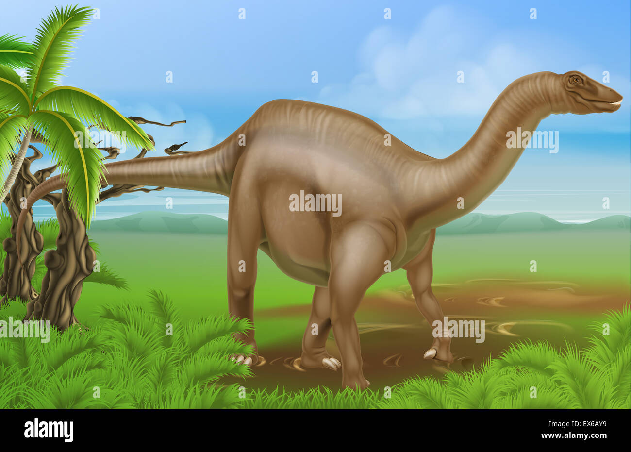 Diplodocid sauropod High Resolution Stock Photography and Images - Alamy