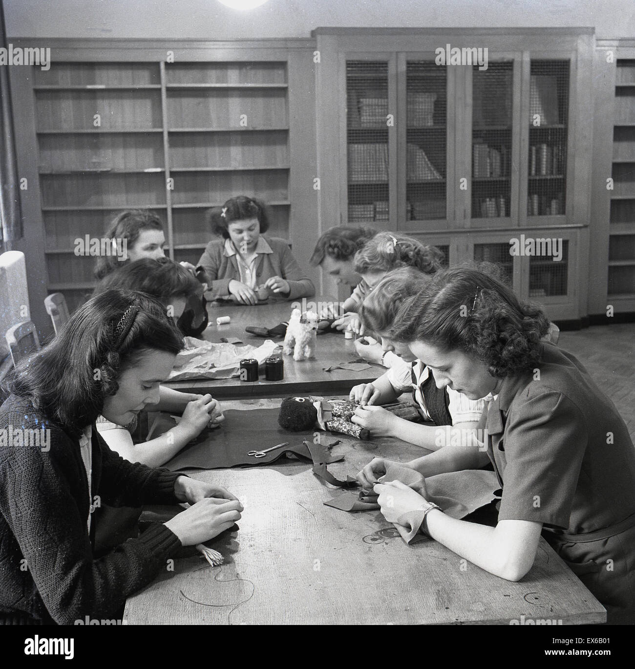 1950s Group Of Ladies High Resolution Stock Photography and Images - Alamy