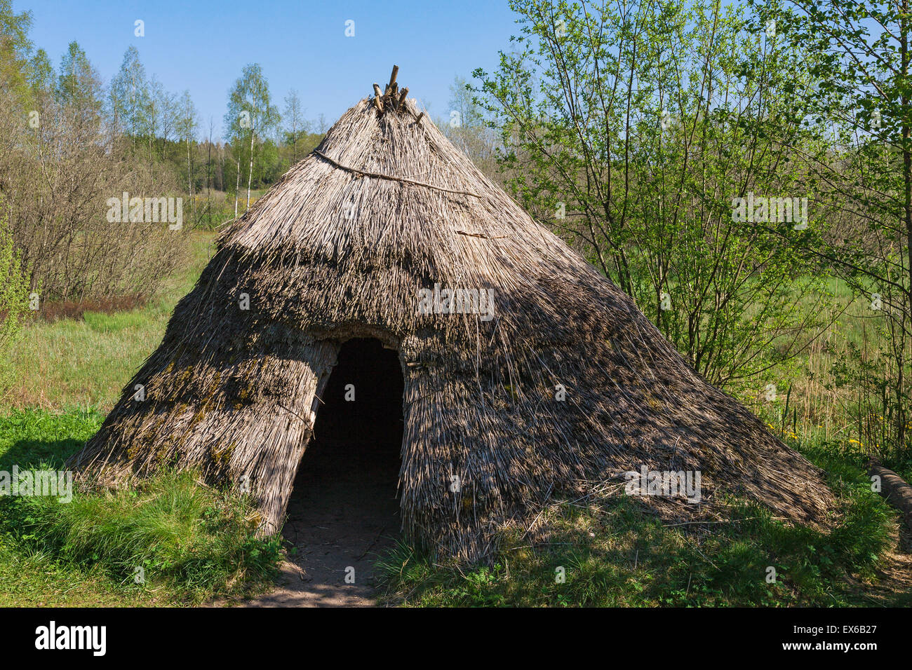 Grass Thatched Hut High Resolution Stock Photography and Images - Alamy