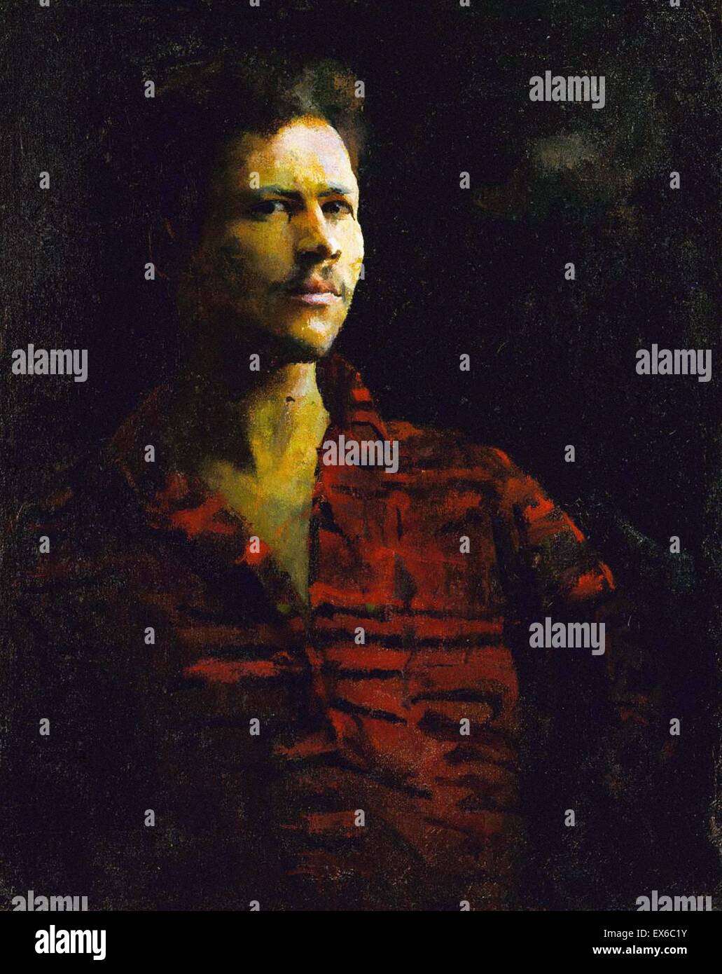 William H. Johnson Self-Portrait Stock Photo - Alamy