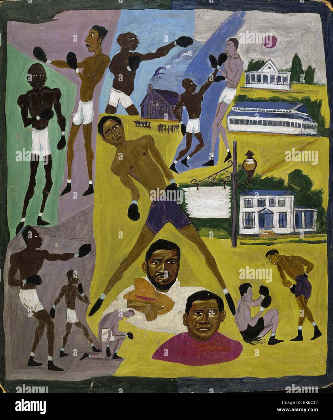 William H Johnson Abraham Lincoln