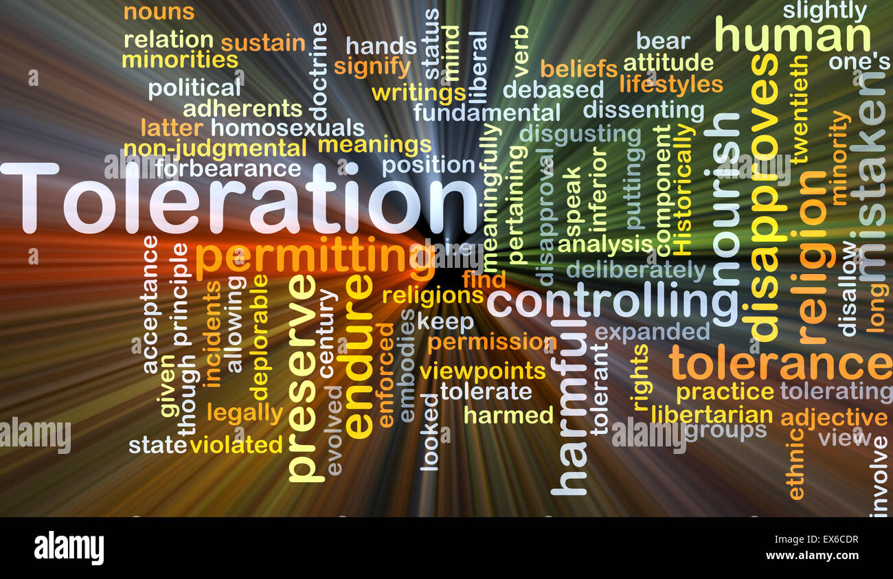 Toleration hi-res stock photography and images - Alamy