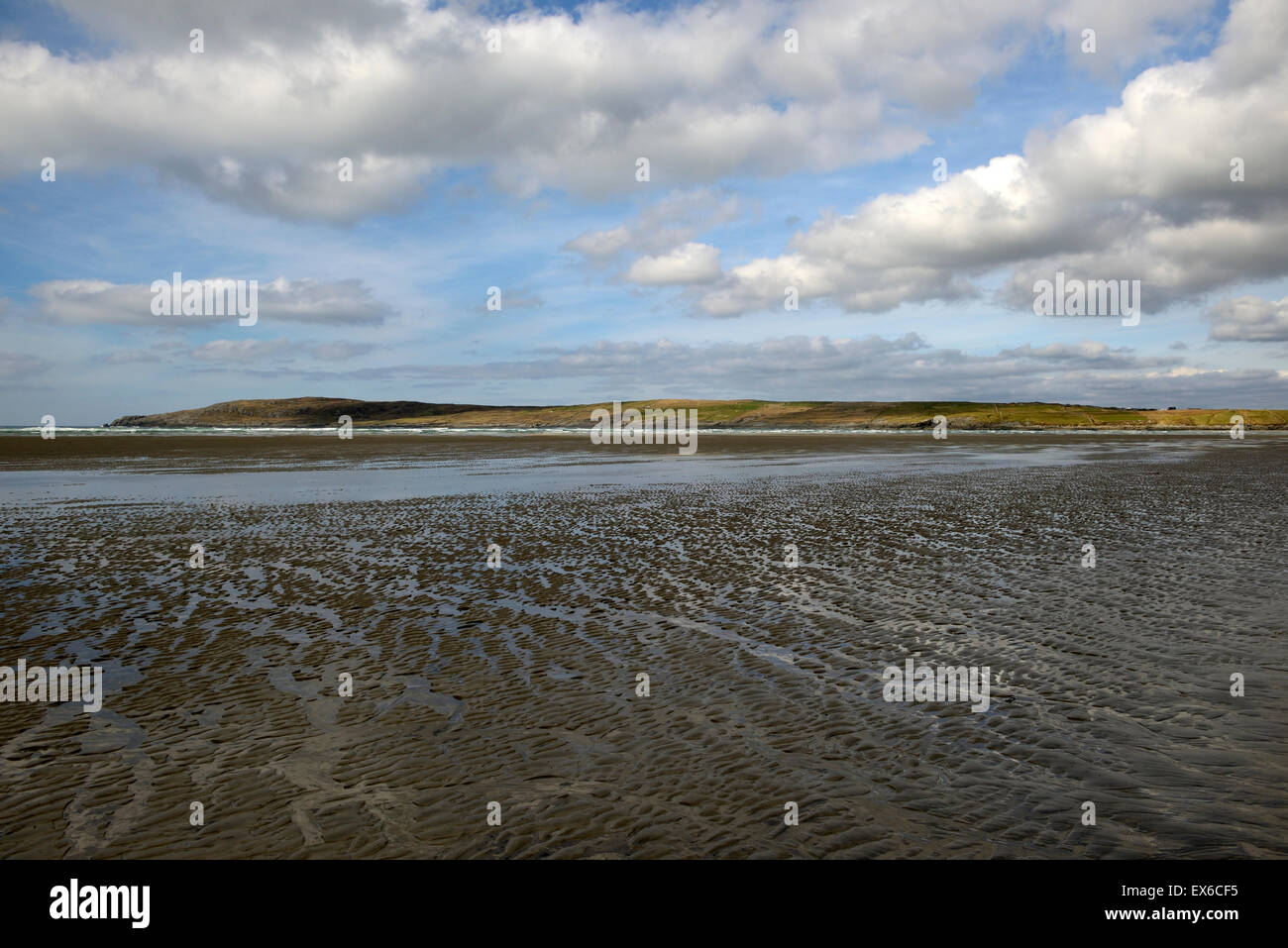 wet sand maghera strand beach Ardara tourist tourism Donegal scenery ...
