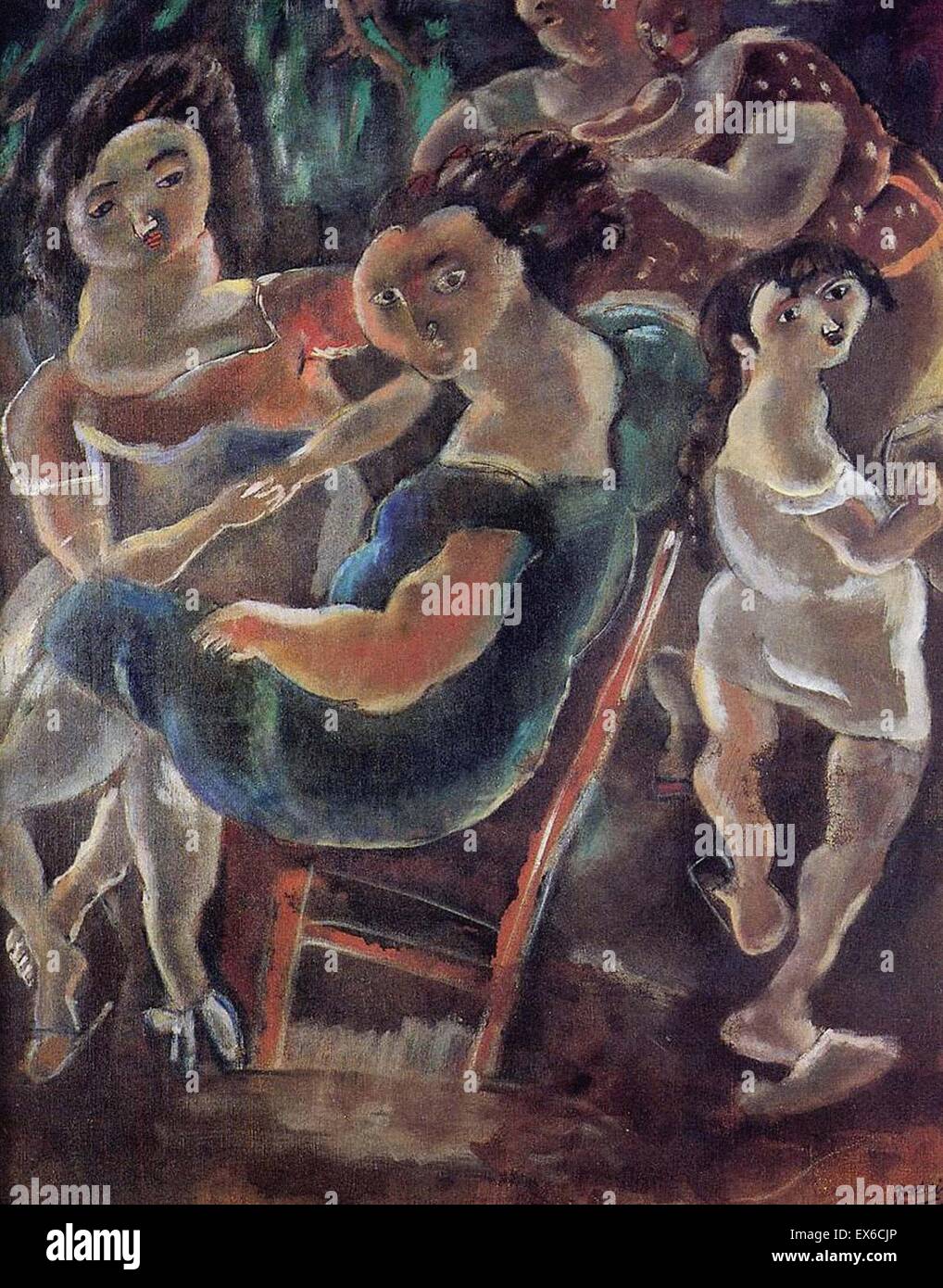 Jules pascin gossips hi-res stock photography and images - Alamy