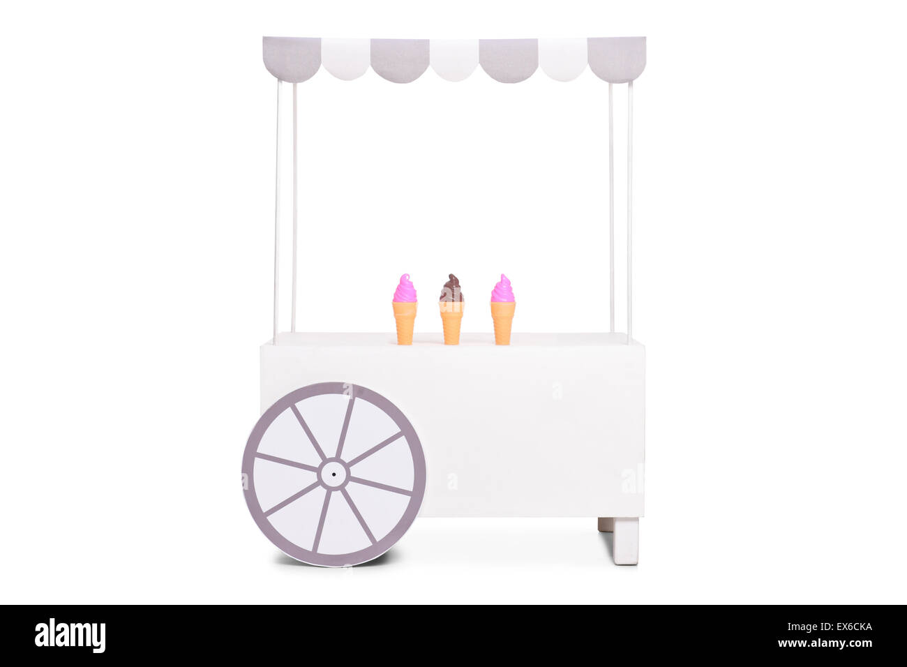 Ice frozen on roof Cut Out Stock Images & Pictures - Alamy