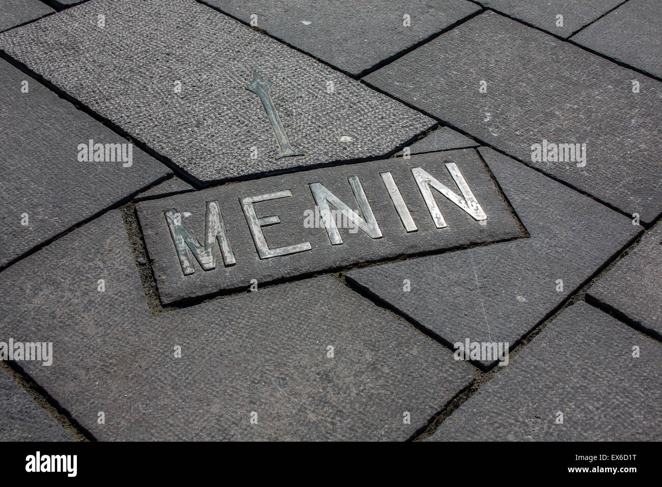 Menin 1914 hi-res stock photography and images - Alamy