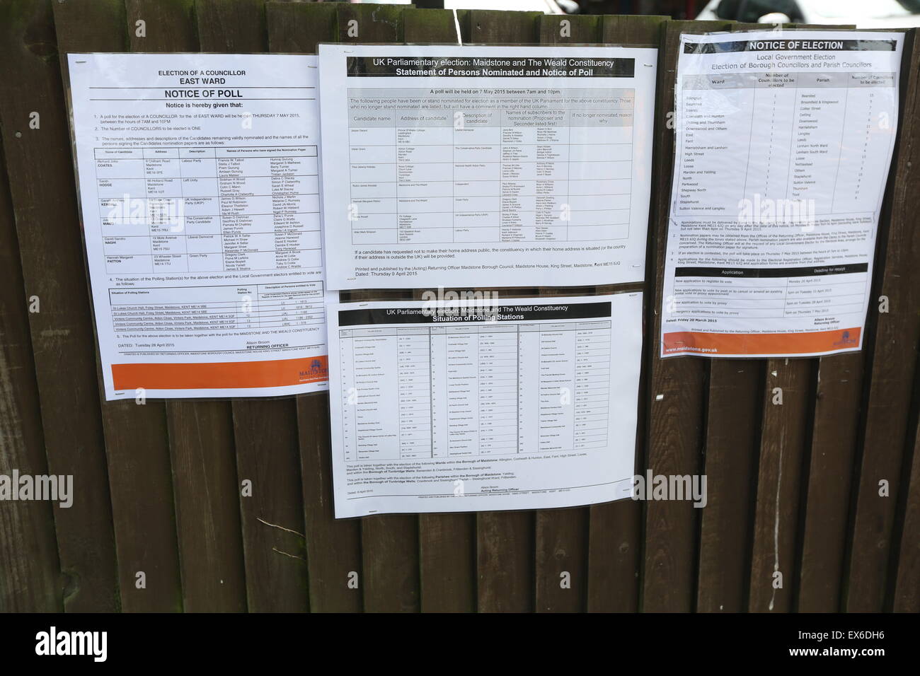 Voters Cast Their Ballots At A Polling Station At St Lukes In
