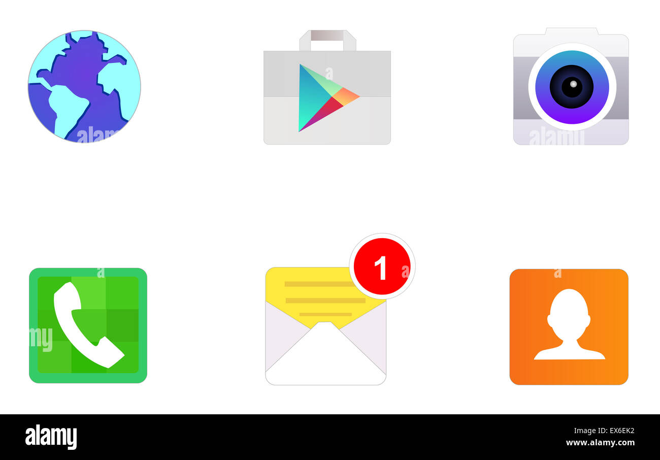 Communication icon Cut Out Stock Images & Pictures - Alamy