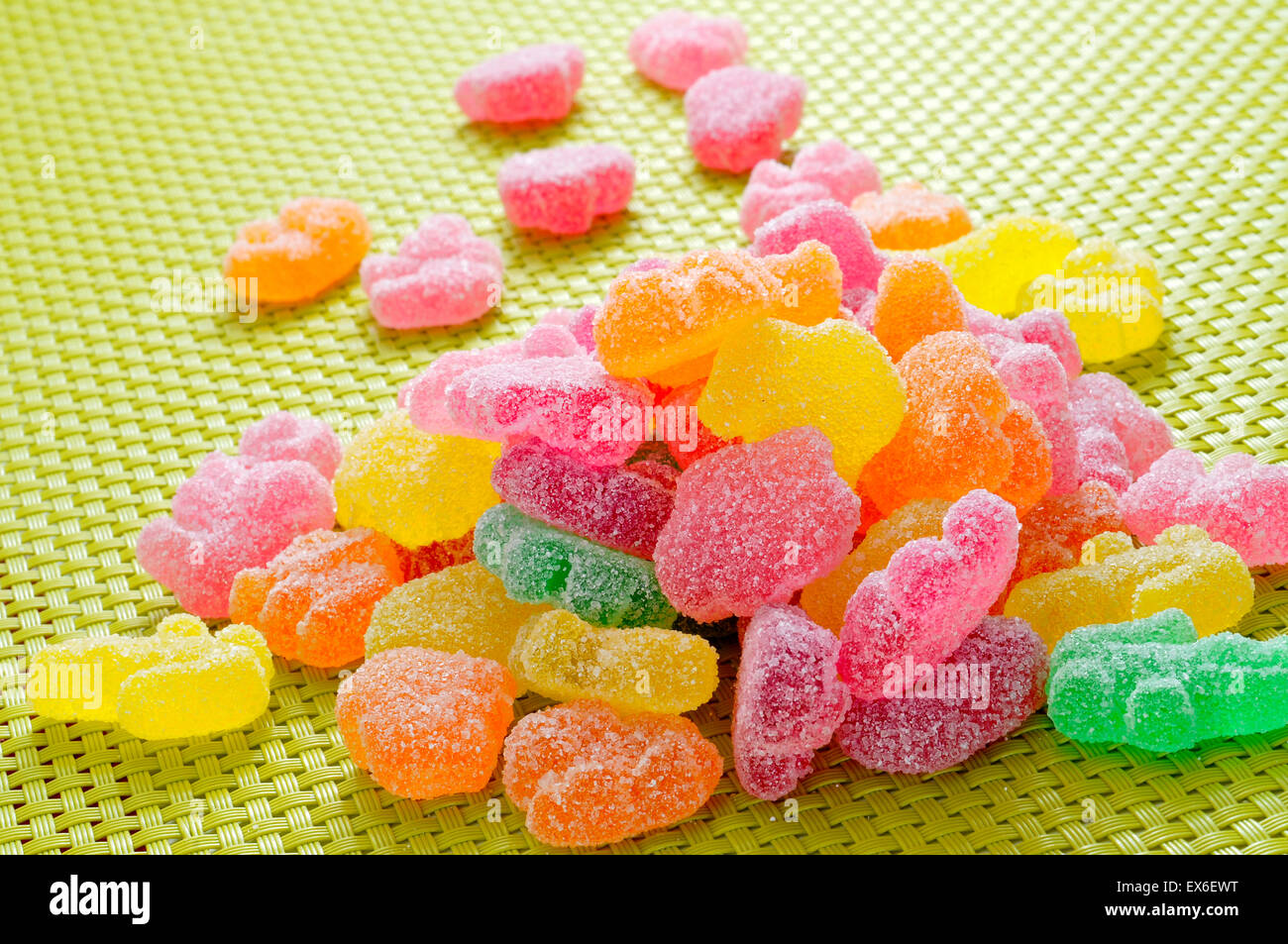 Sugar coated texture hi-res stock photography and images - Alamy