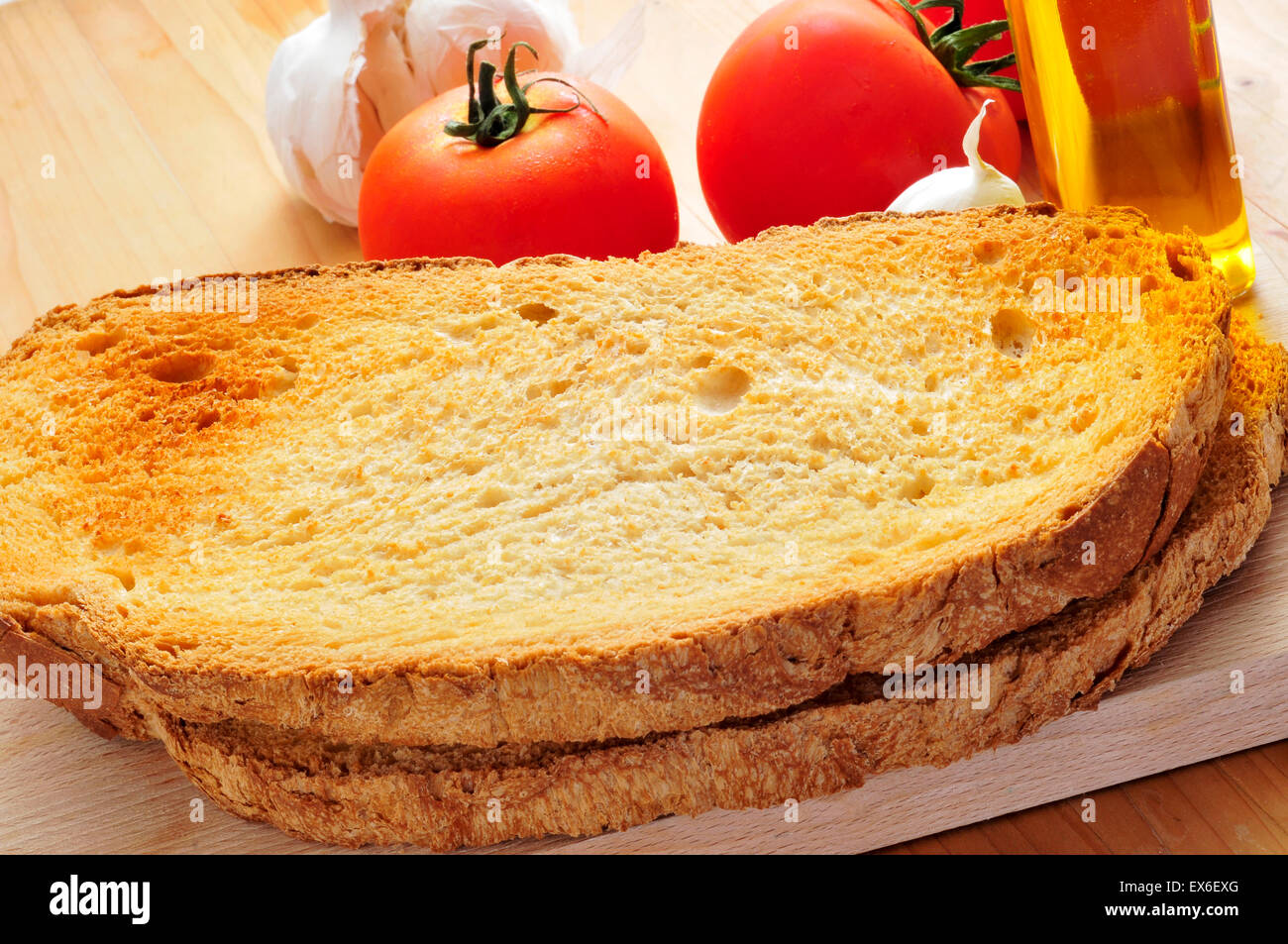 Toasted bread olive oil hi-res stock photography and images - Alamy