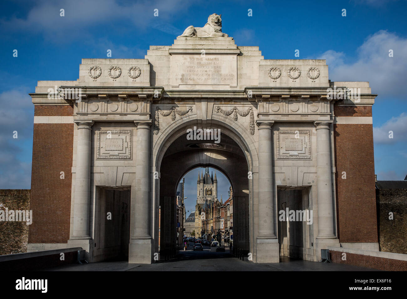 Menin gate memorial hi-res stock photography and images - Alamy