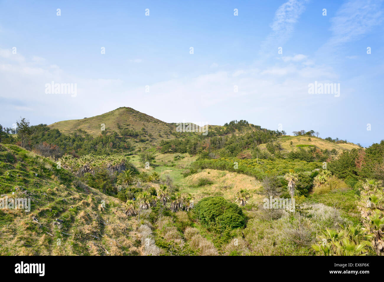 Songaksan mountain in jeju island hi-res stock photography and images ...