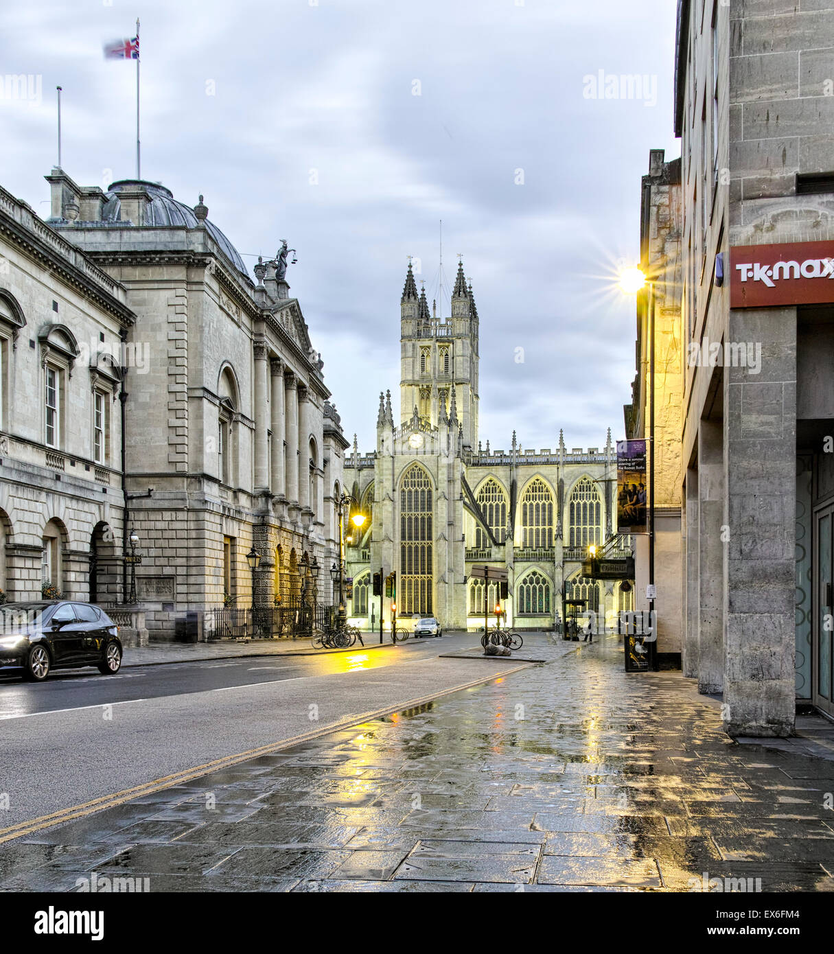 Sunset bath abbey hi-res stock photography and images - Alamy