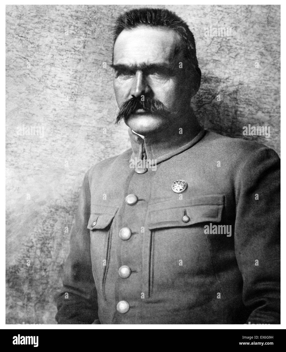 Josef Pilsudski (polish General and leader) 1920 Stock Photo - Alamy
