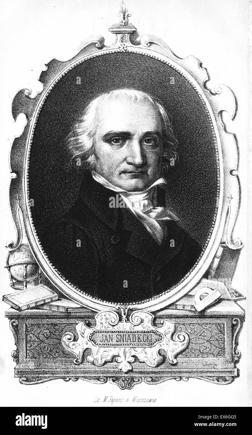 Jan Sniadecki (August 29, 1756– November 9, 1830) was a Polish ...