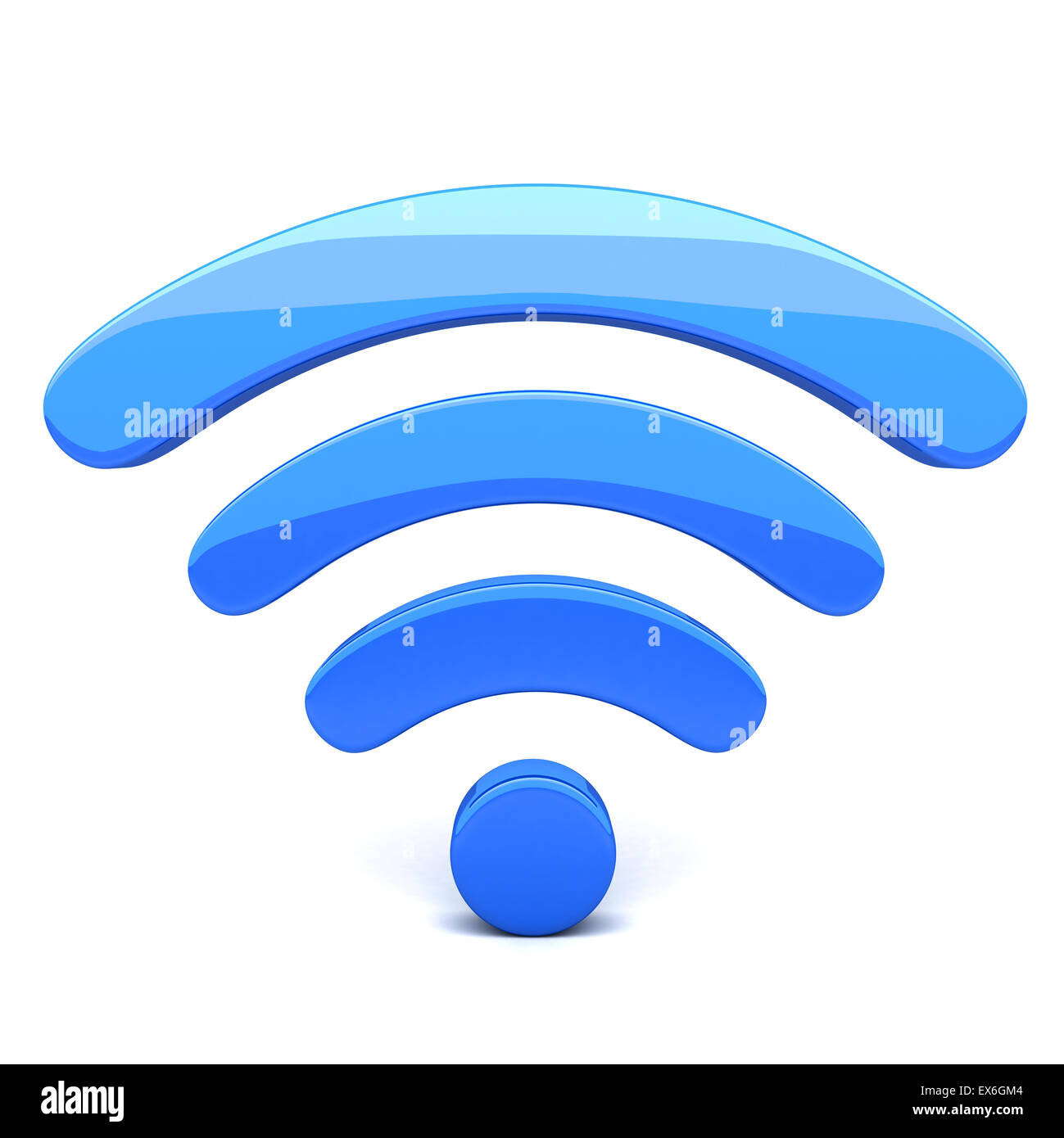 Wi fi 3d hi-res stock photography and images - Alamy