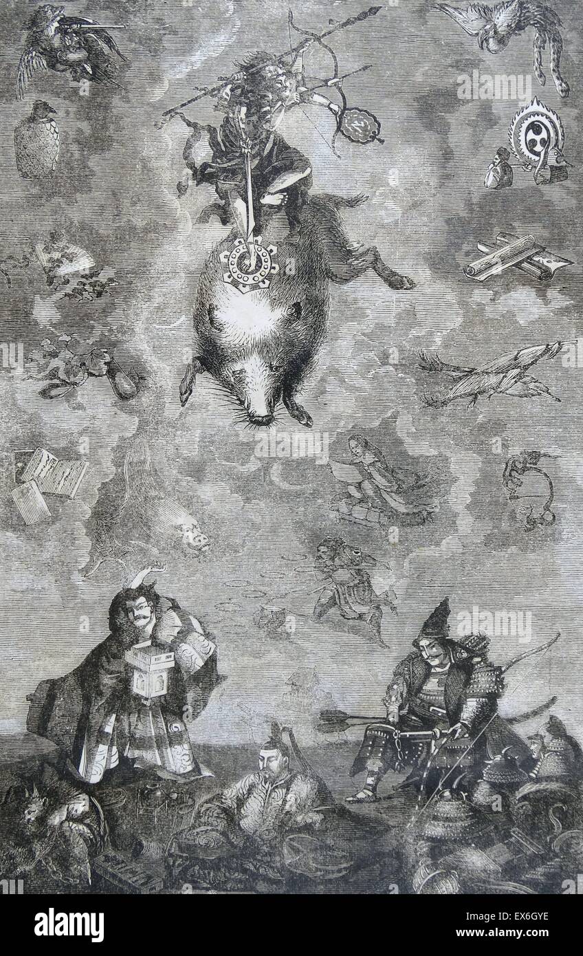 Japanese war god hi-res stock photography and images - Alamy