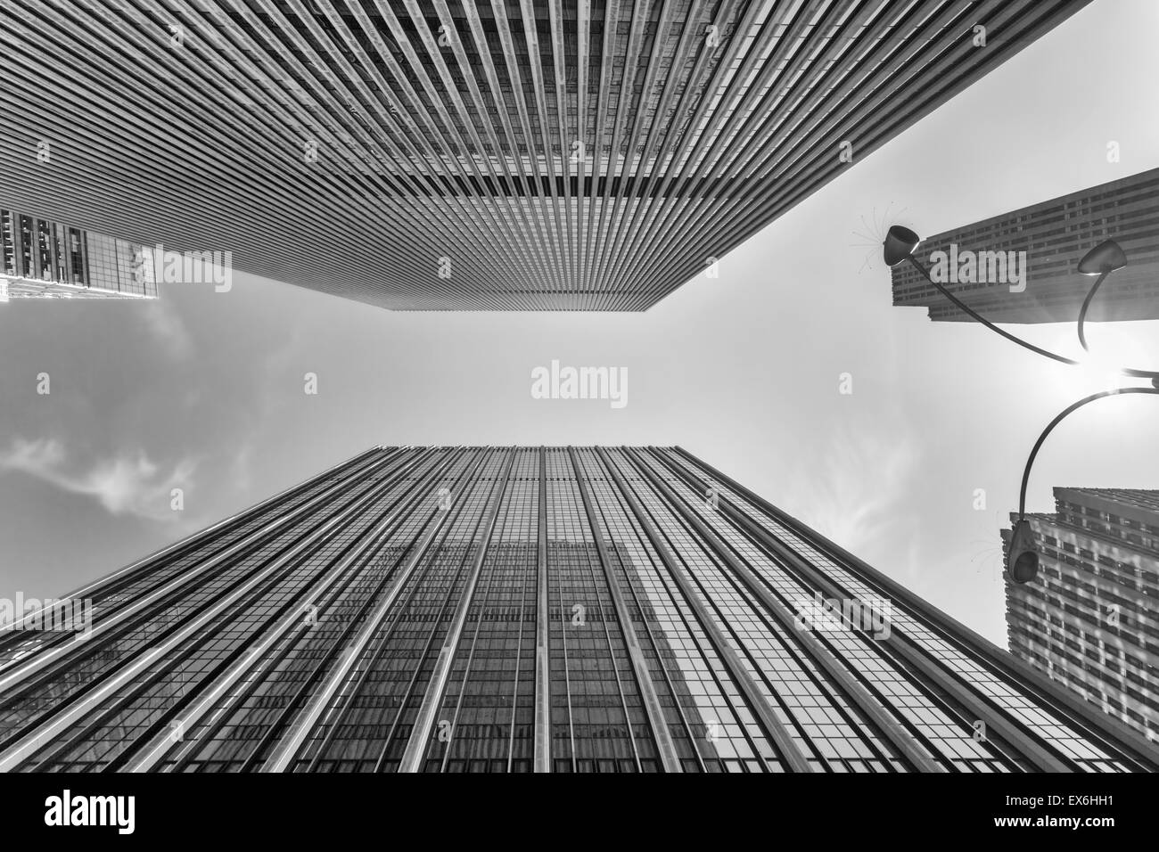 Towering Black and White Stock Photos & Images - Alamy