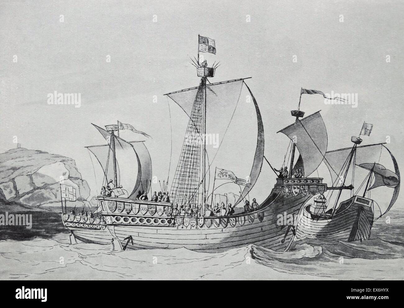 15th century ship hi-res stock photography and images - Alamy