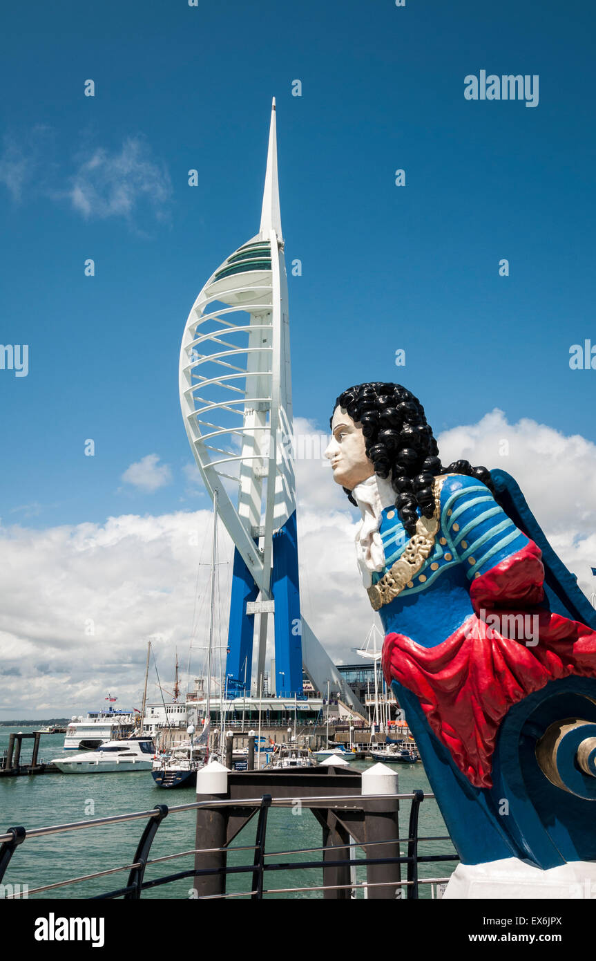 Millenium spinnaker tower hi-res stock photography and images - Alamy