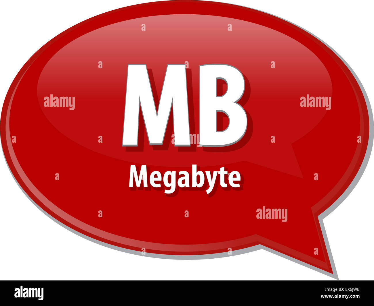 Mega byte hi-res stock photography and images - Alamy