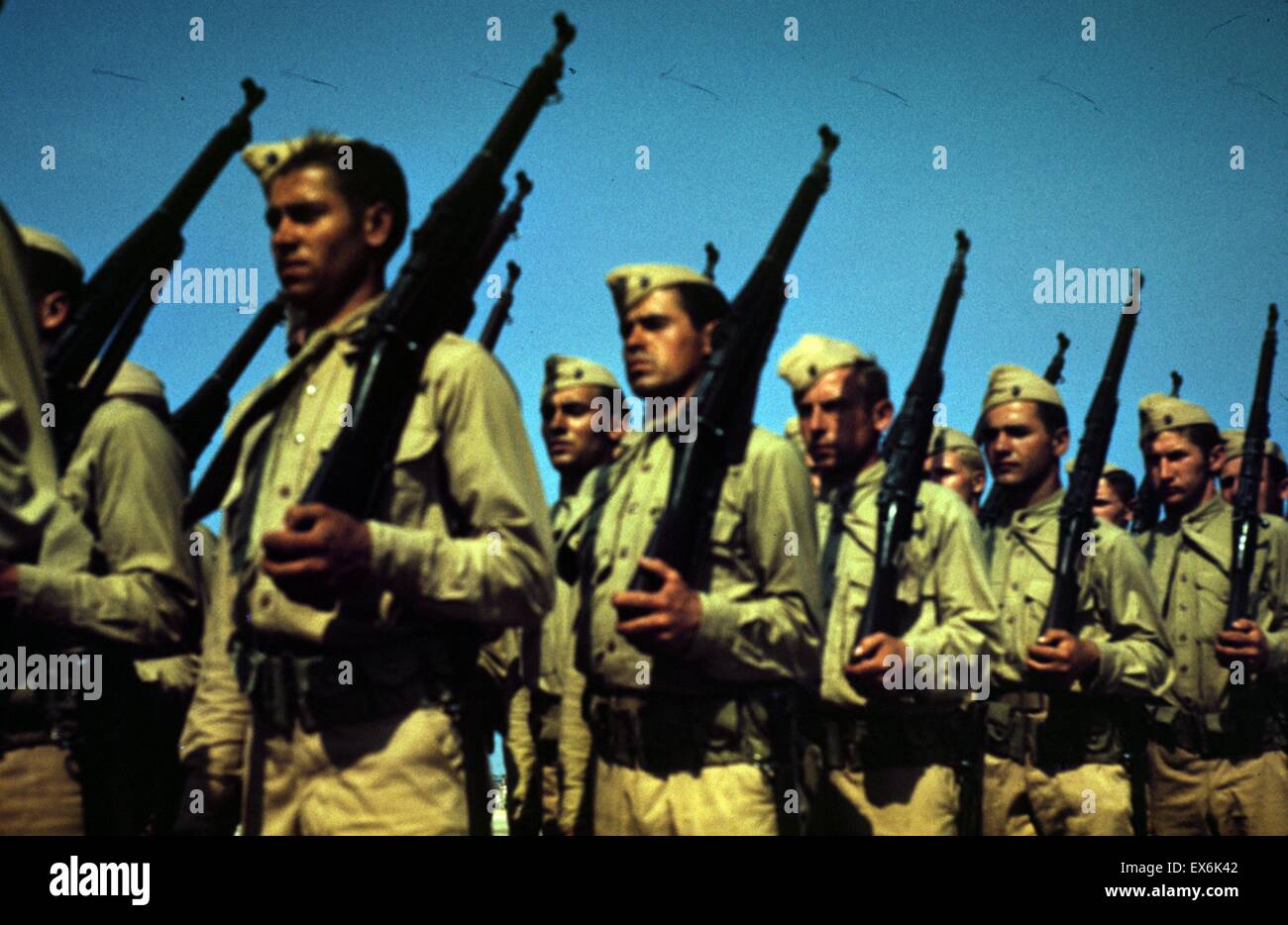 Marines training world war ii hi-res stock photography and images - Alamy