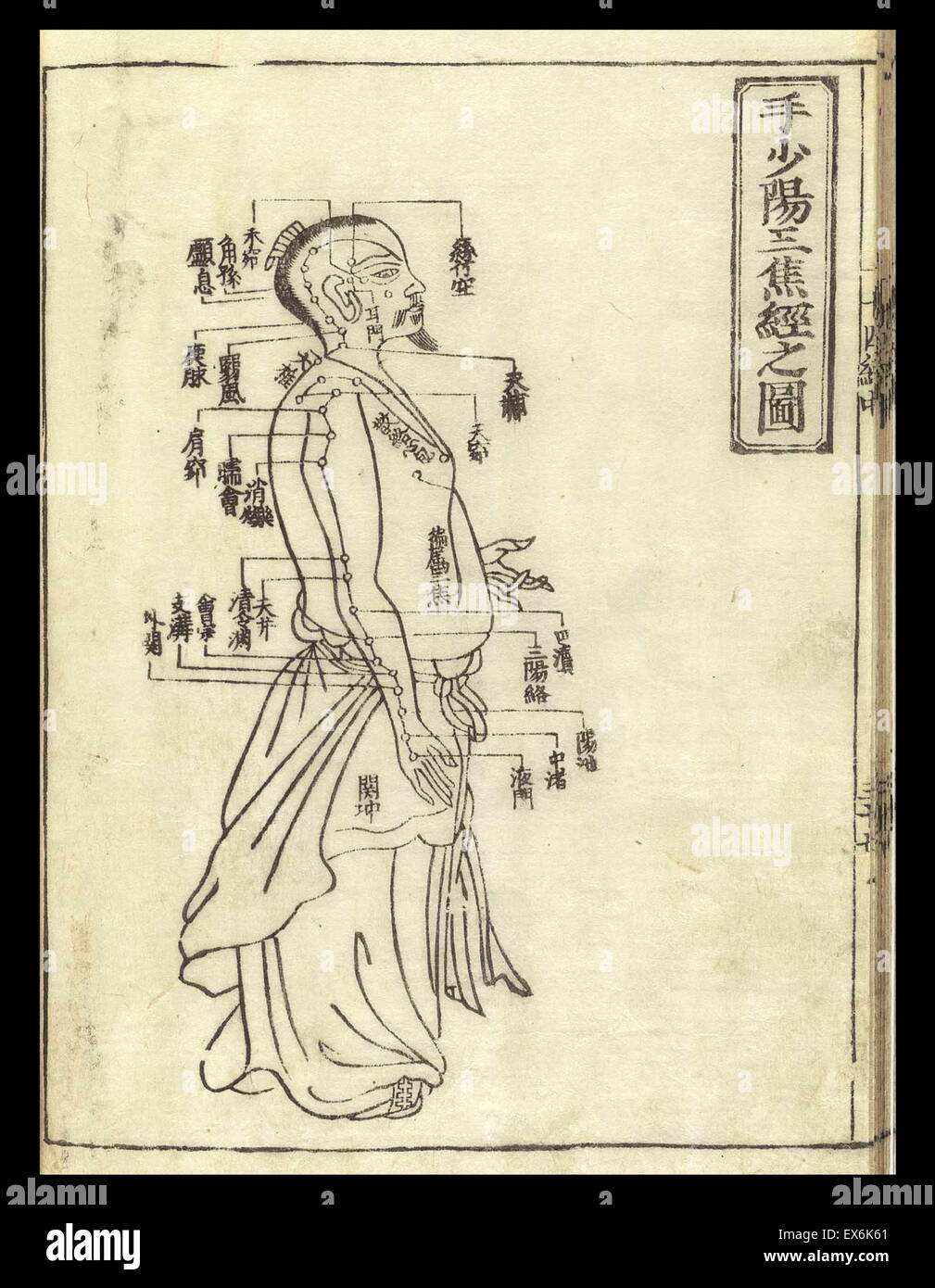 Illustration from the Japanese & Chinese edition (1716 ) of 'Shi si ...