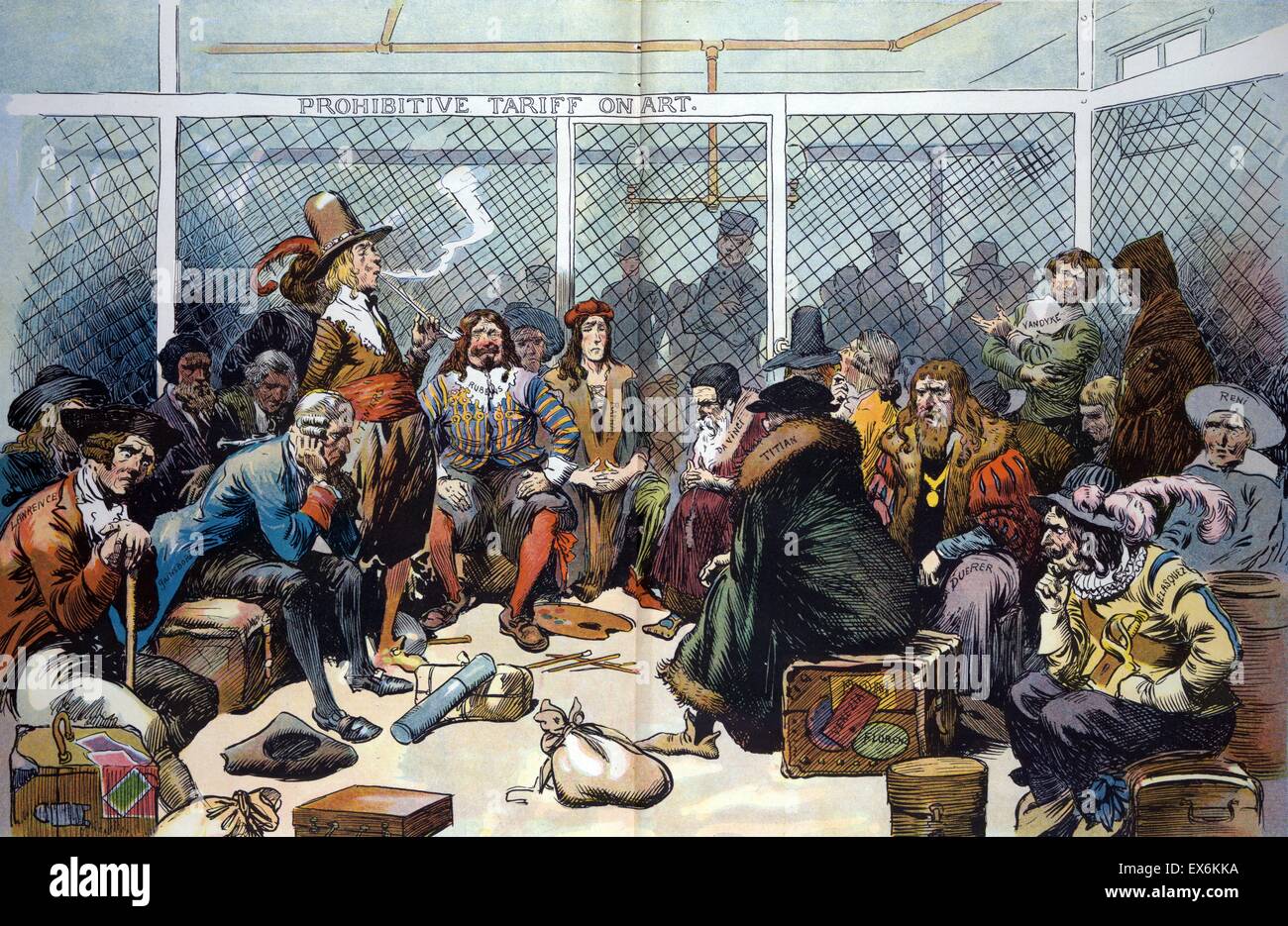 Lawrence, Gainsborough, D. Teniers, Rubens, Raphael, Da Vinci, Titian ...