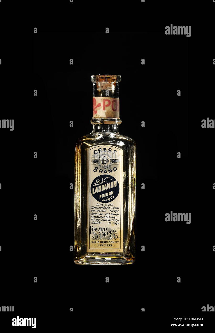 Laudanum, Edward D. Depew & Co., about 1880-1900 Stock Photo - Alamy