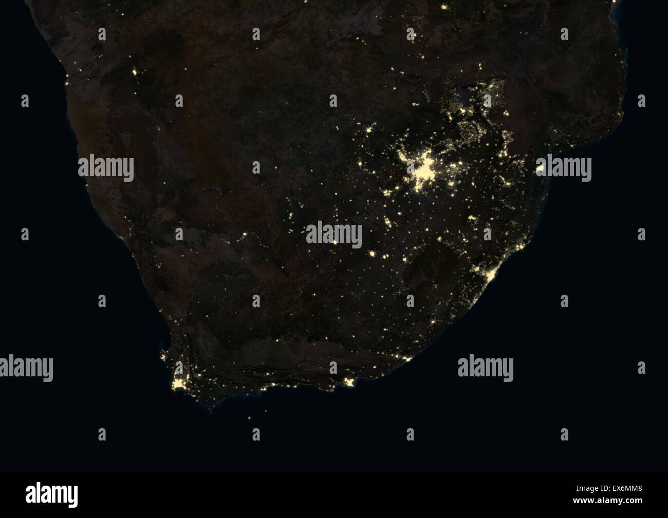 Satellite Maps South Africa