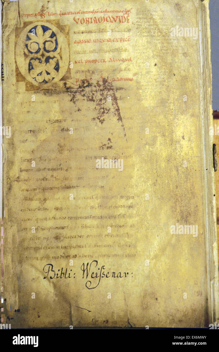 Constantinus Africanus. Viaticum 13th century Stock Photo - Alamy