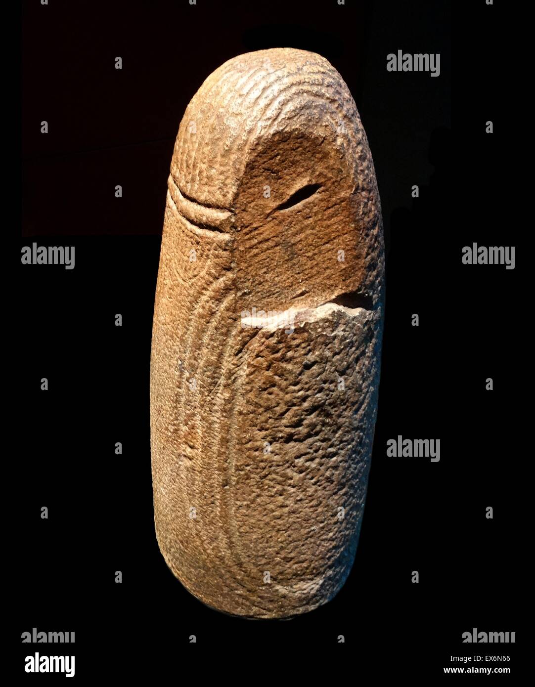 Sandstone monolith, a geological feature consisting of a single massive ...