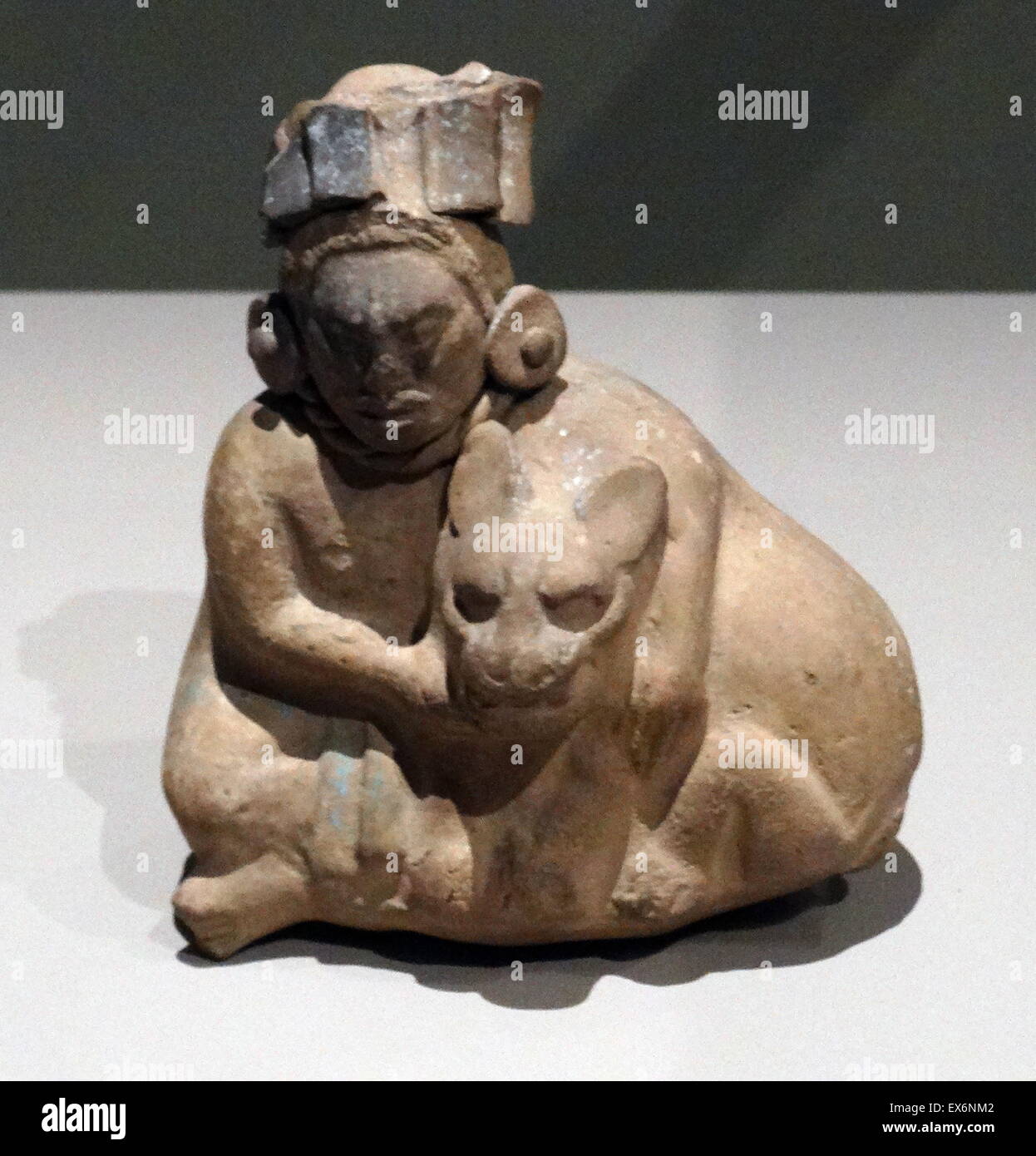 Figure-whistle from Mexico. These figures represent a human who is ...