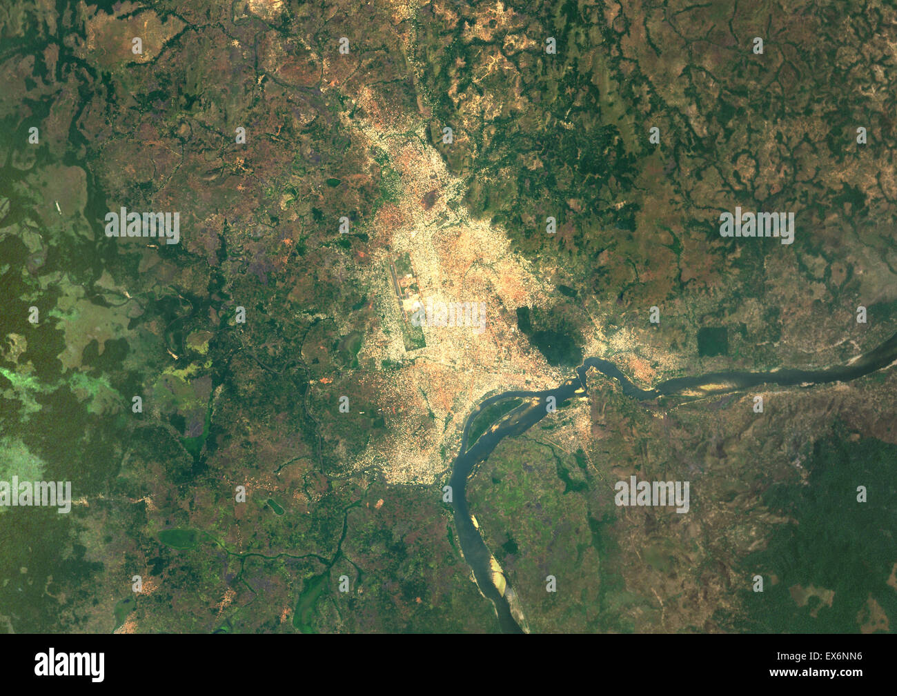 Ubangi River Map Africa