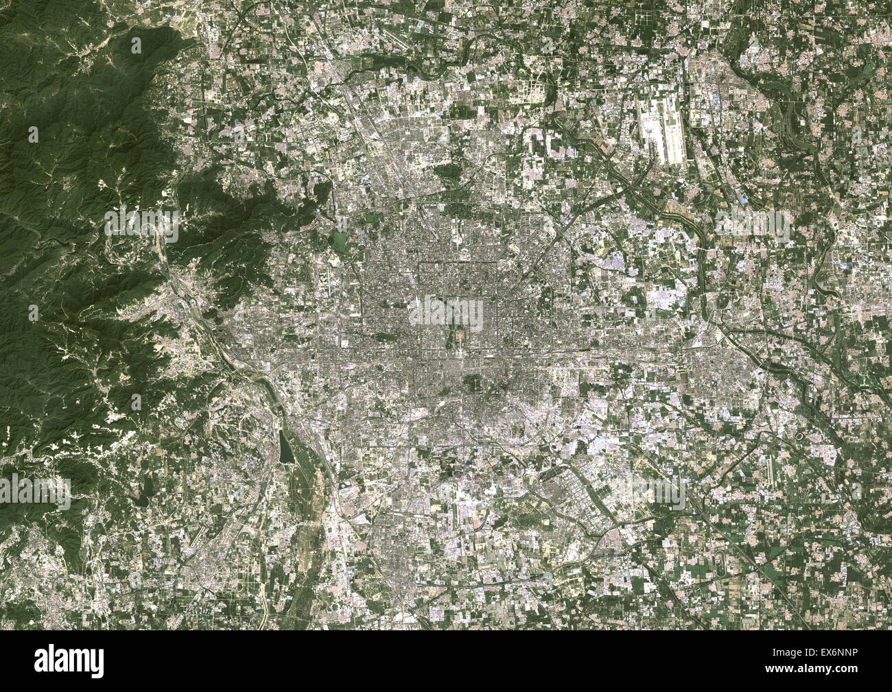 Aerial view beijing china hi-res stock photography and images - Alamy