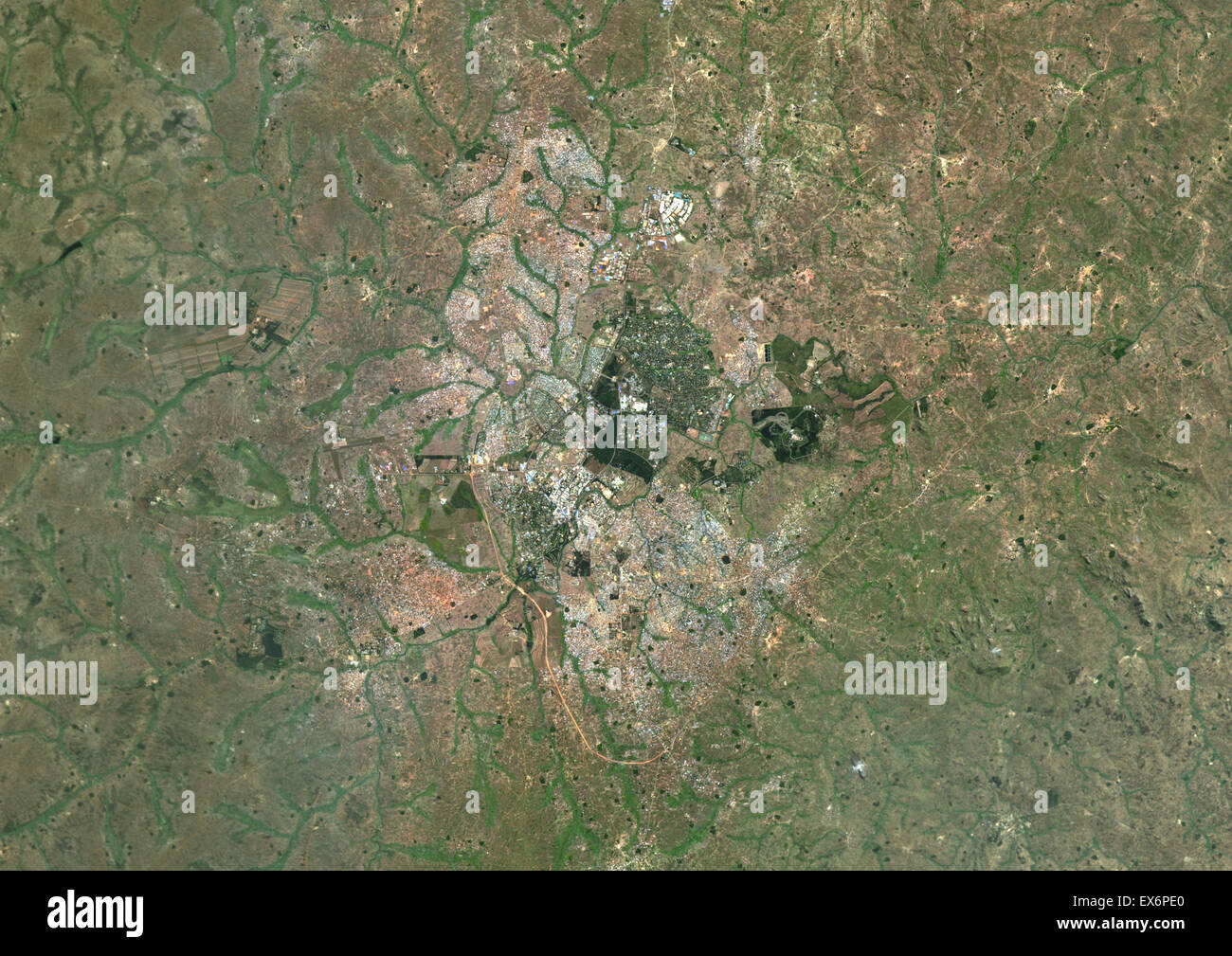 Lilongwe aerial hi-res stock photography and images - Alamy