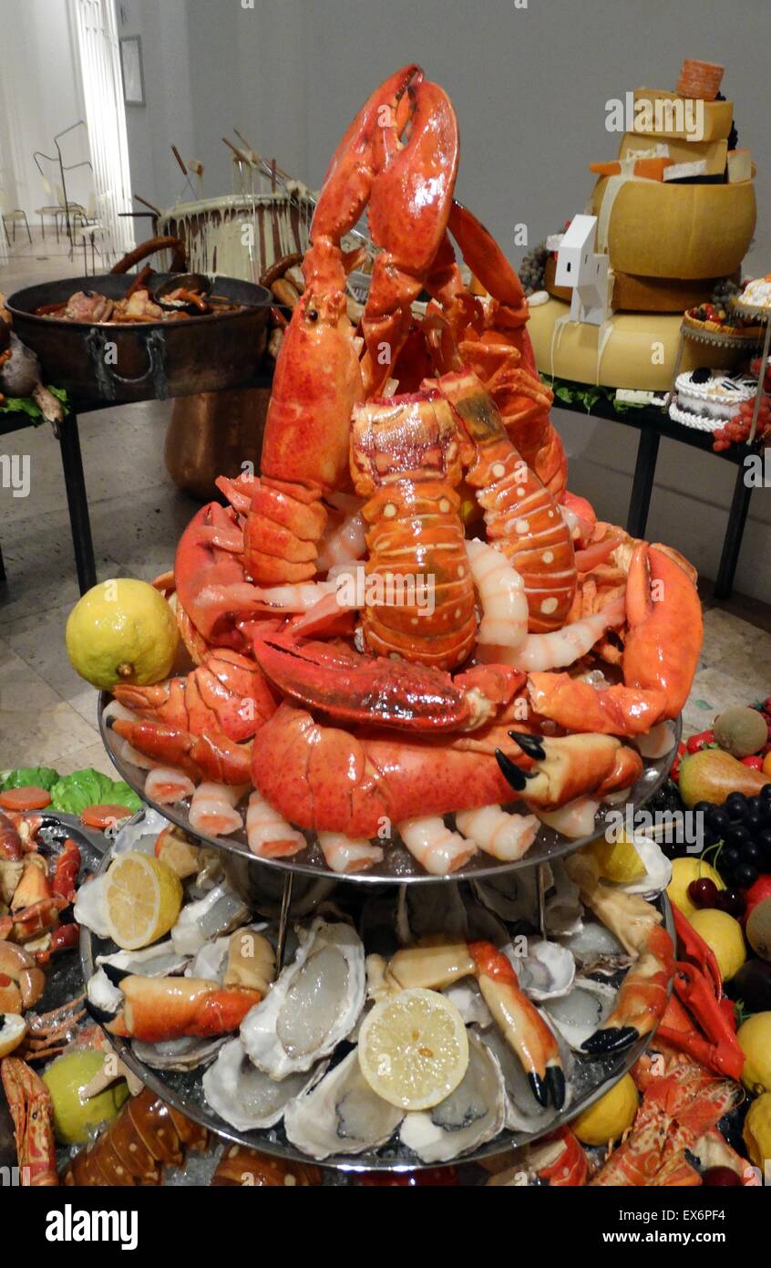 Sculpture titled 'Le Festin III' by Gilles Barbier (1965-) Ni-Vanuatu ...