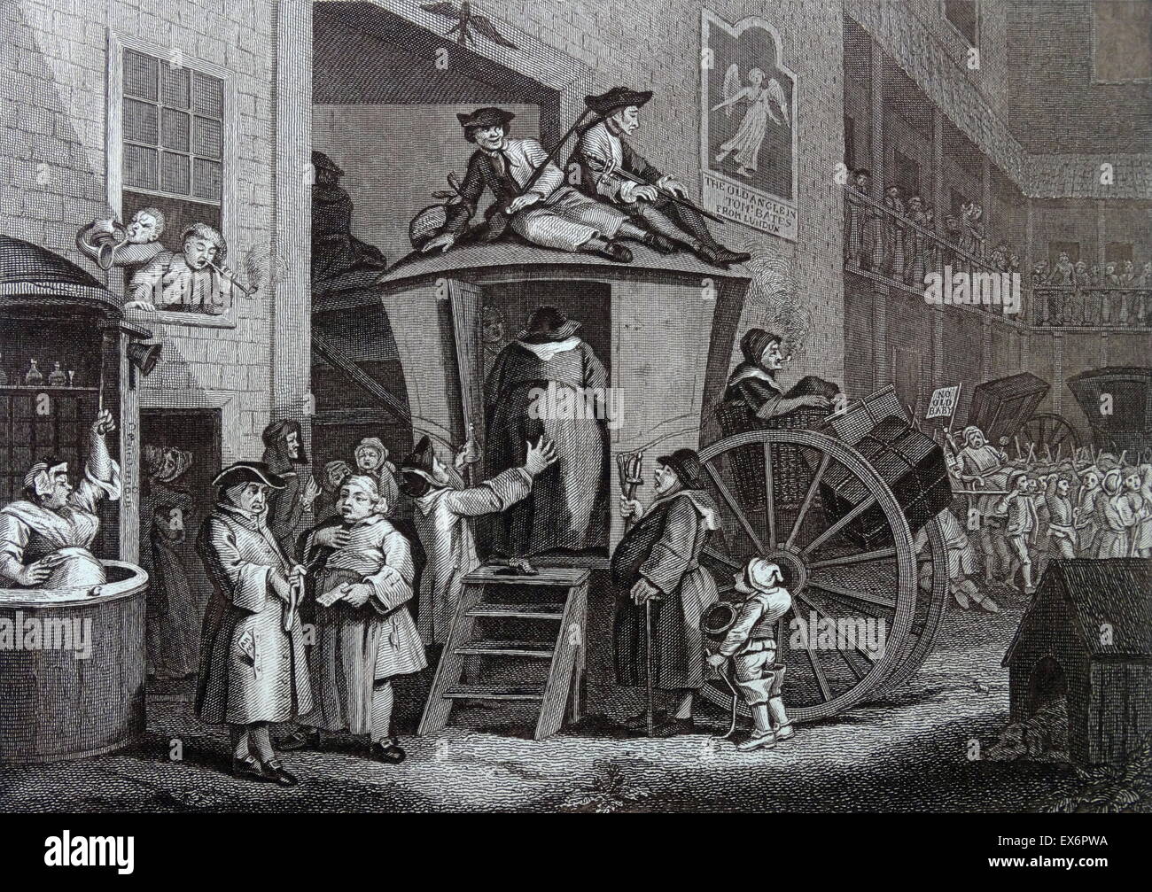 William hogarth artist engraver hi-res stock photography and images - Alamy