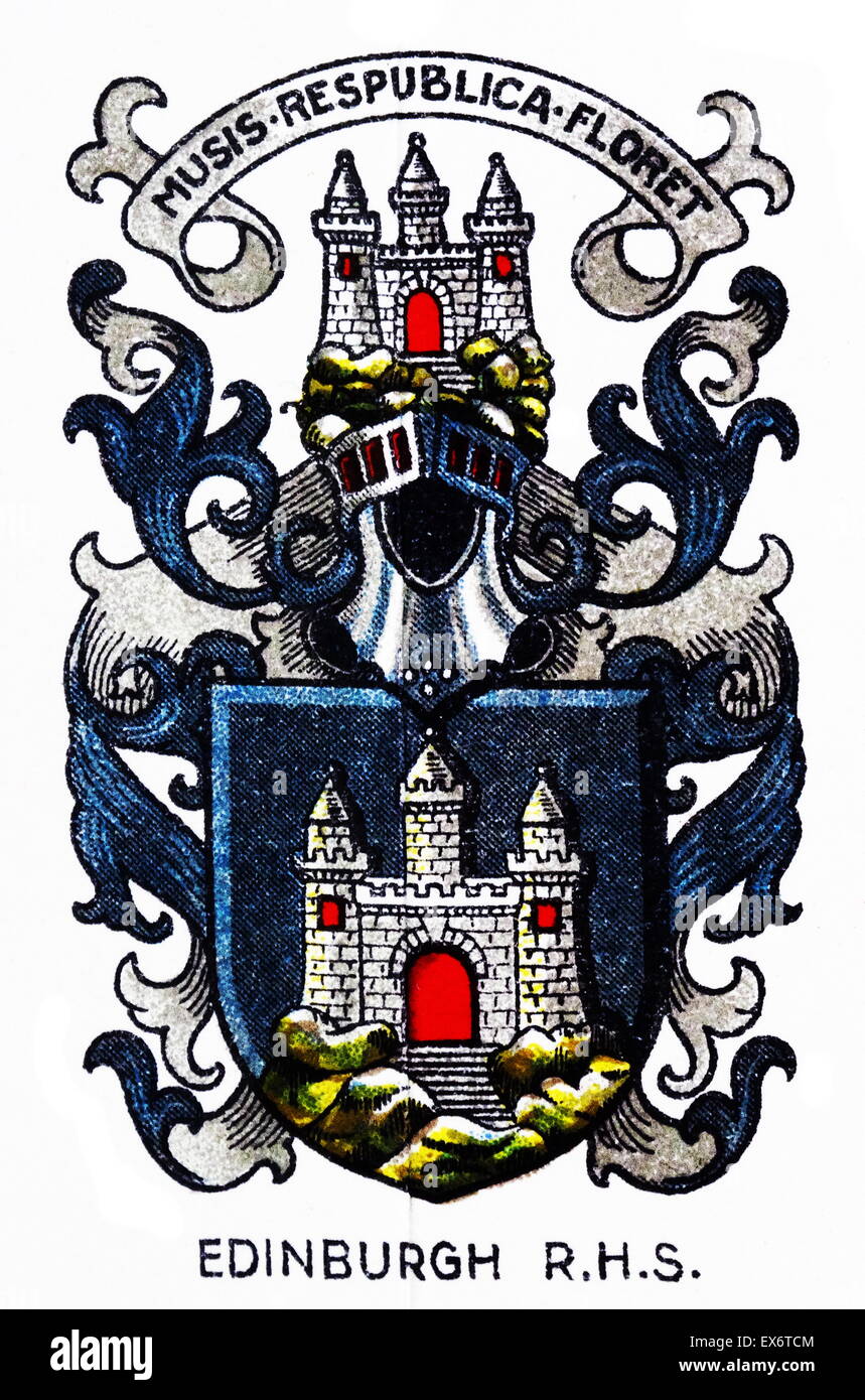 Emblem for Edinburgh Royal High School, Edinburgh, one of the oldest ...
