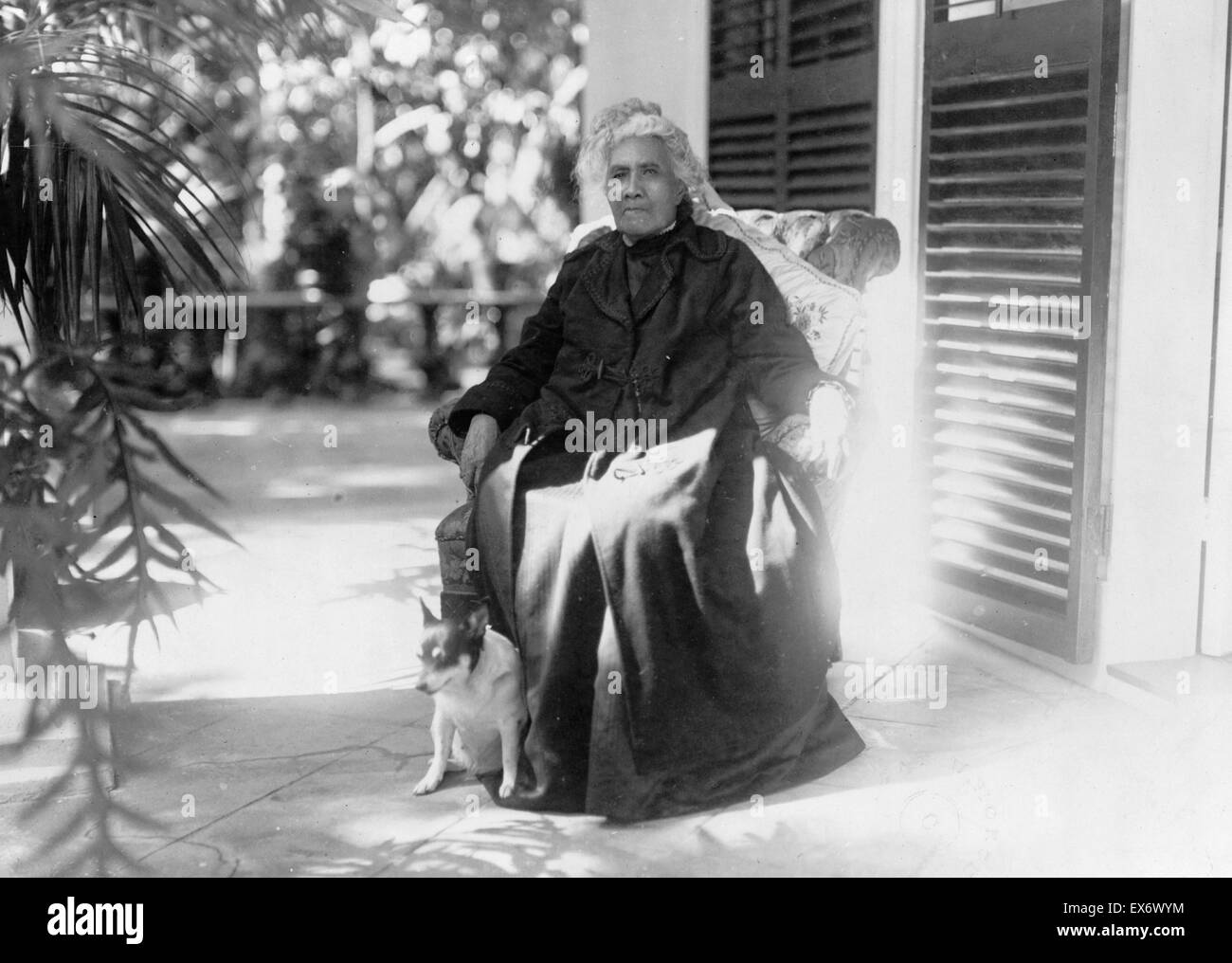 Photographic print of Liliuokalani, Queen of Hawaii (1838-1917) the ...