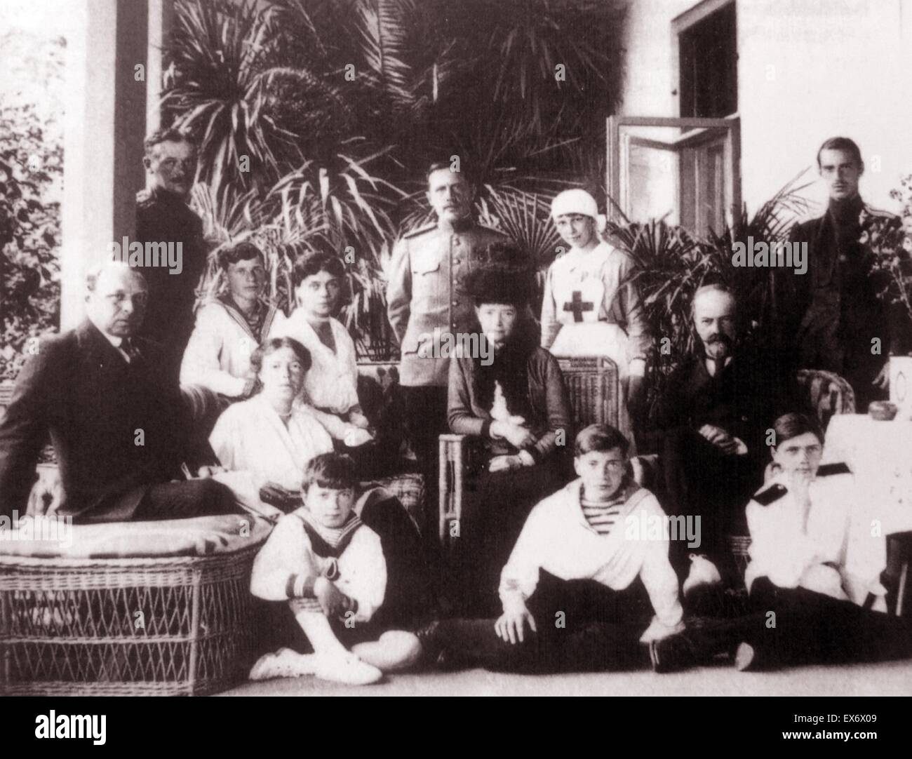 Romanov family hi-res stock photography and images - Alamy