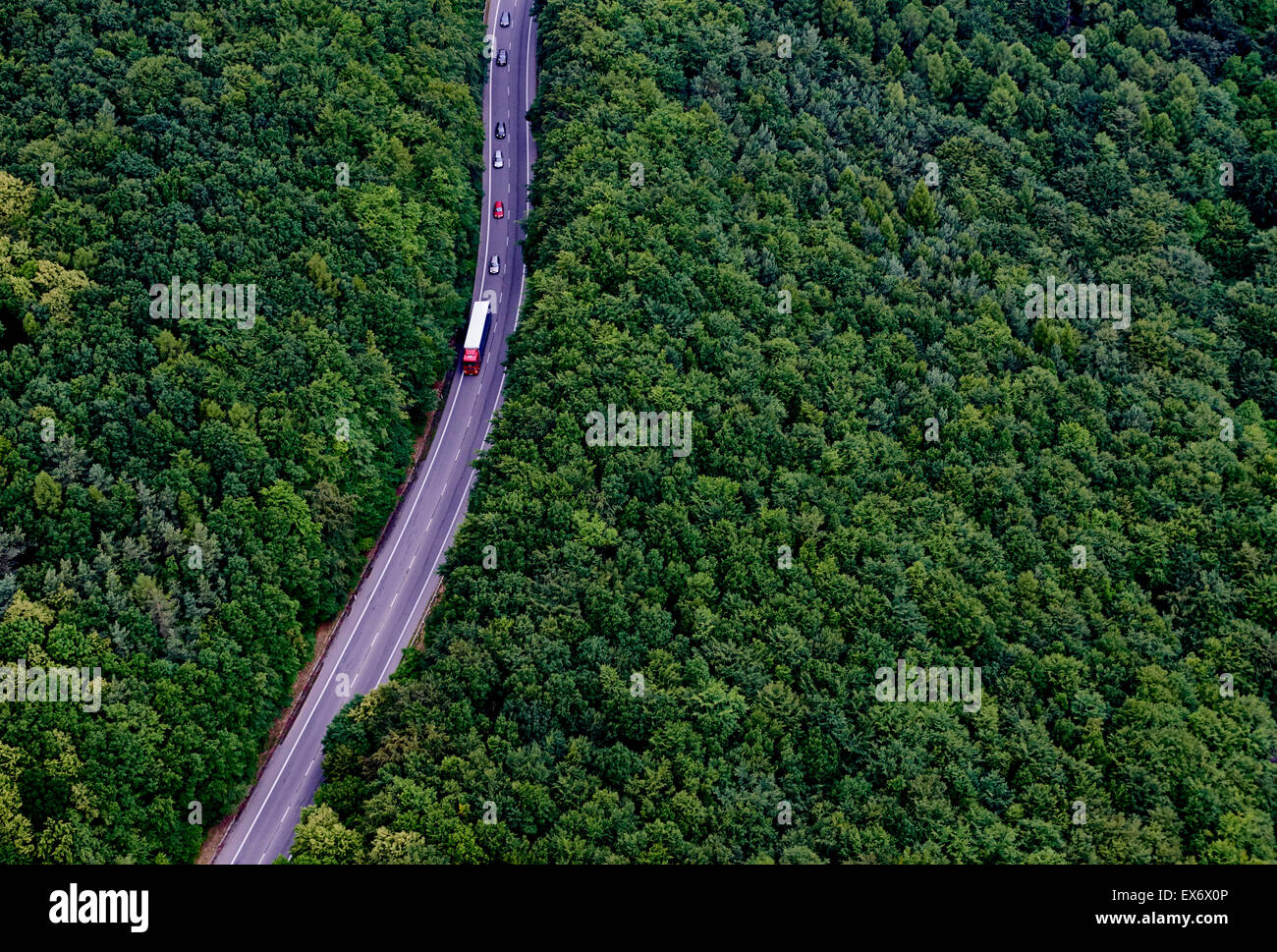 Aerial road hi-res stock photography and images - Alamy