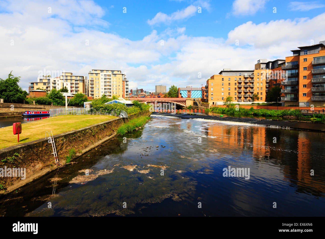 River Aire,Leeds, United Kingdom Stock Photo - Alamy