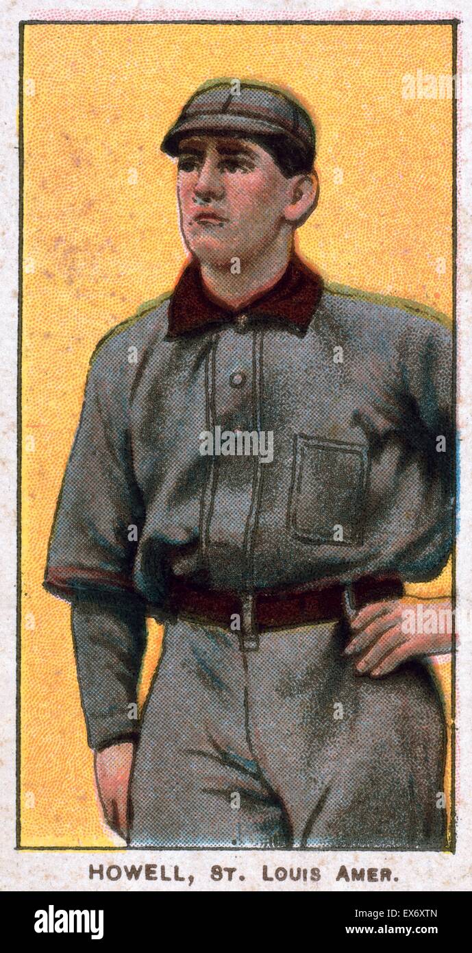 Harry Howell, St. Louis Browns, baseball card portrait. Sponsor ...