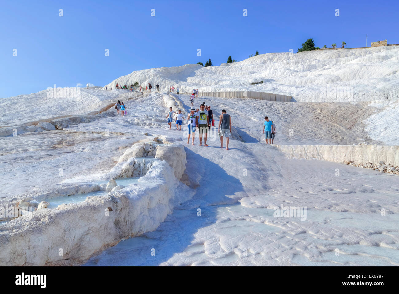 Pamukkale, Denizli, Anatolia, Turkey Stock Photo - Alamy