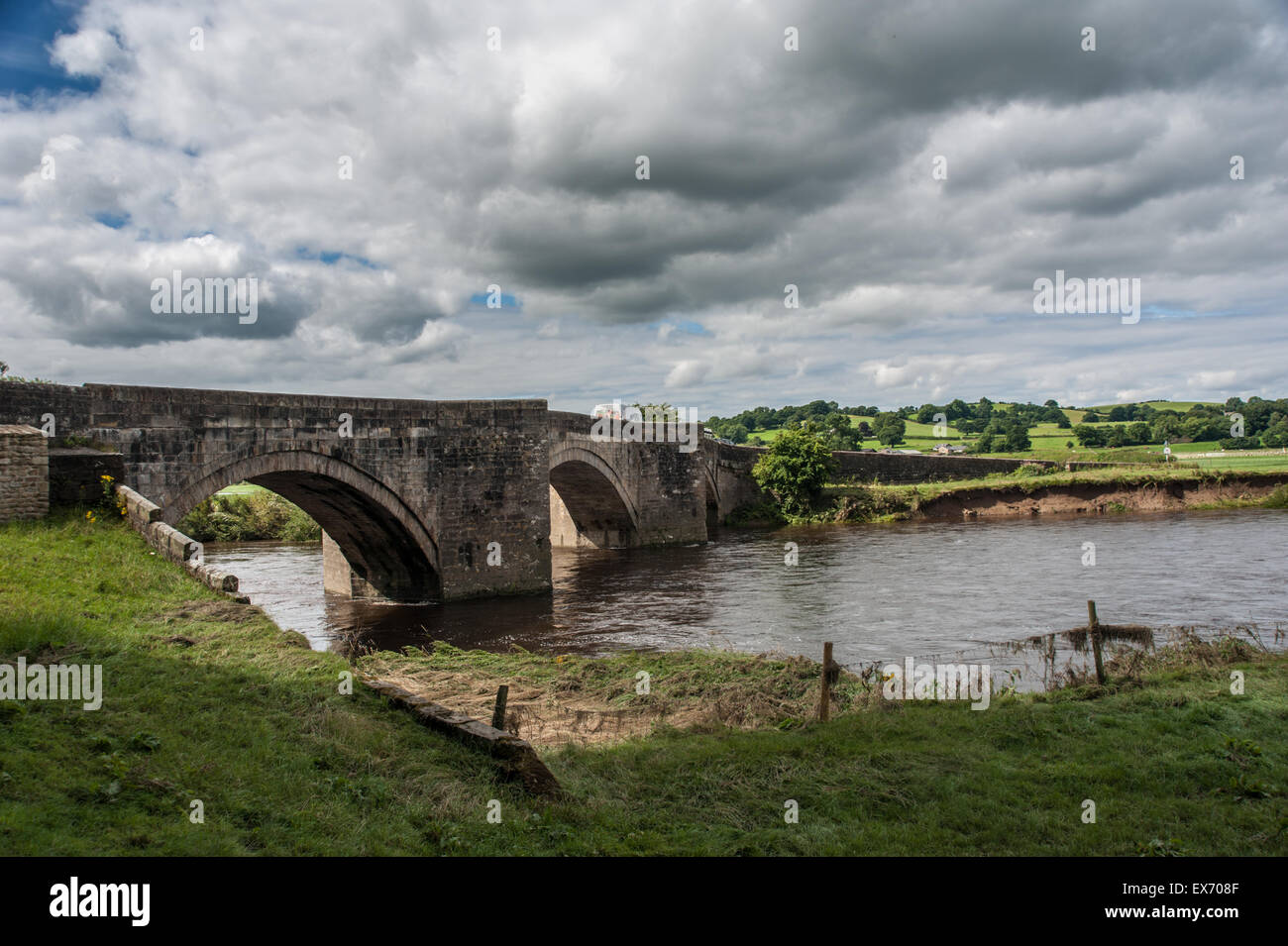 Loyn Bridge at Hornby in the Lune valley Stock Photo - Alamy